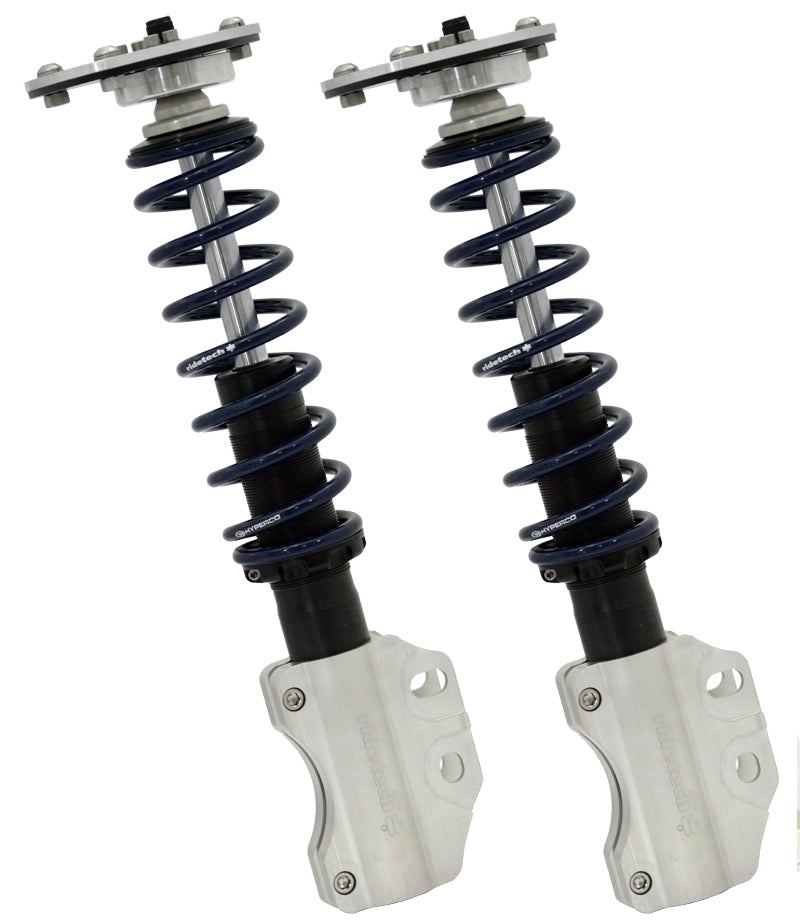 Ridetech 79-89 Ford Mustang w/ SN-95 Spindles HQ Series CoilOvers Fron ...